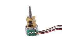 China 15mm 2 Phase 4 Wire Geared Stepper Motor With Gear Box RoHS Certified for sale