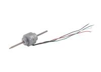 China VSM25B-24S 15 Degree Stepper Motor PM 25mm With Run through shaft for sale