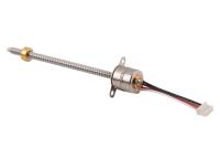 China 18 degrees Step angle 5V DC Micro Stepper Motor 10mm 2 Phase Linear Screw Stepper Motor for sale