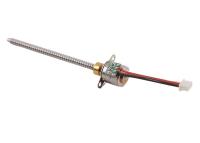 China 18 degrees Step angle 5V DC Micro Stepper Motor 10mm 2 Phase Linear Screw Stepper Motor for sale
