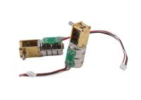 China Multi Gear Ratio Double Stack Stepper Motor 15mm High Torque Stepper Motor With Gearbox，Gearbox ratio 1:21 to 1:1030 for sale