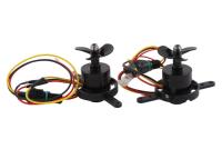 China 12V 100W Brushless DC Electric Motor Waterproof With Propeller for sale