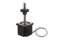 China 86mm NEMA34 Hybrid Stepper Motor 1.8 Degree Step Angle With Lead Screw for sale