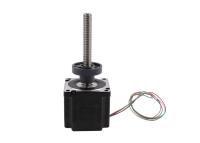 China NEMA34 1.8 Degree Stepper Angle 86mm Hybrid Stepper Motor With Screw for sale