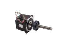 China NEMA34 1.8 Degree Stepper Angle 86mm Hybrid Stepper Motor With Screw for sale