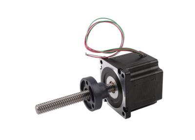 China NEMA34 1.8 Degree Stepper Angle 86mm Hybrid Stepper Motor With Screw for sale