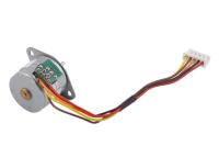 China 20mm Permanent Magnet Stepper Motor PM 18 ° Stepper Angle 5 Wire 20BY45 for sale