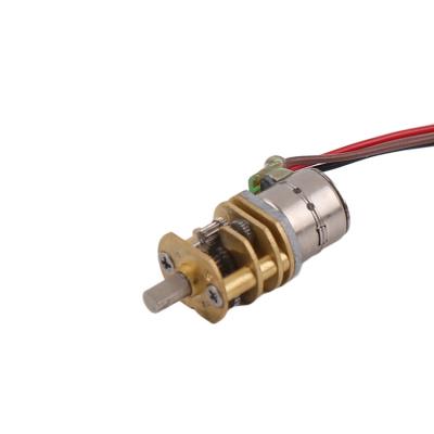 China 2 Phases Bipolar Geared Stepper Motor With D Shaft / Lead Screw Shaft for sale