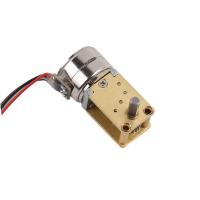 China Multiple Gear Ratio Double Stacked 15mm Stepper Motor With Worm Gearbox for sale