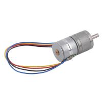 China 20mm Micro Geared Stepper Motor With Gearbox 2 Phase 4 Wire Gear ratio 1:10~1:488.3 for sale