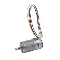 China 20mm Micro Geared Stepper Motor With Gearbox 2 Phase 4 Wire Gear ratio 1:10~1:488.3 for sale