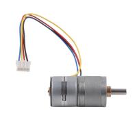 China 20mm Micro Geared Stepper Motor With Gearbox 2 Phase 4 Wire Gear ratio 1:10~1:488.3 for sale