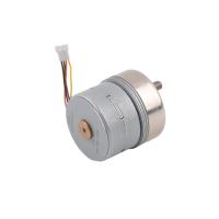 China 2 Bipolar 30:1 Permanent Geared Reducer Magnet Stepper Motor 35mm Diameter for sale