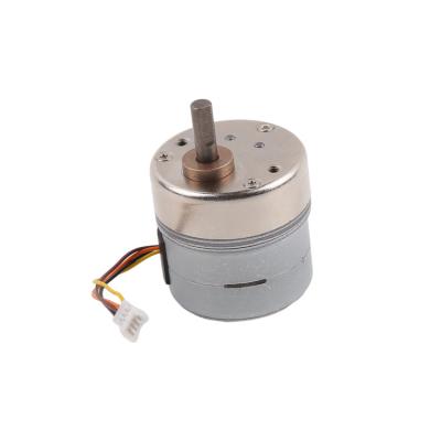 China 2 Bipolar 30:1 Permanent Geared Reducer Magnet Stepper Motor 35mm Diameter for sale