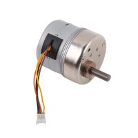 China 2 Bipolar 30:1 Permanent Geared Reducer Magnet Stepper Motor 35mm Diameter for sale