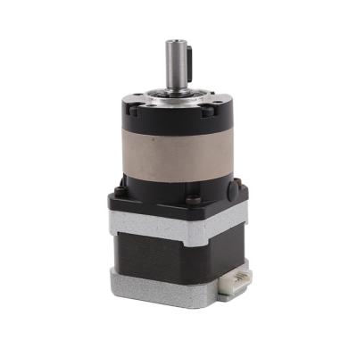 China High Torque 42mm 1.8 Degree 0.9 Stepper Motor Nema 17 With Planetary Gearbox for sale