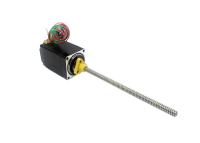 China 28mm Hybrid Stepper Motor 1.8° Step Angle 2.1/3.7V 1.5/2.3mH for CNC Machines High Torque Hybrid Stepper Motor for sale