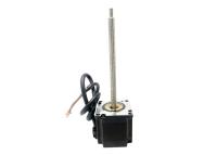 China 57mm Hybrid Stepper Motor - 45/55/65/75mm Length High Precision Hybrid Stepper Motor with 24V DC and 5A Current for sale