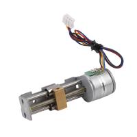 China Rated Voltage 12V 24V Linear Stepper Motor with 2 Phase and Over 1 KG Thrust for sale