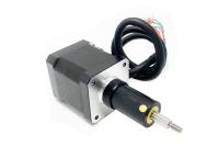 China Nema 17 (42mm) hybrid stepper motor, bipolar, 4-lead, ACME lead screw,Step Angle 1.8° ,long life, high performance. for sale