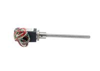 China Nema 8 (20mm) hybrid ball screw stepper motor 1.8° Step Angle Voltage 2.5 / 6.3V Current 0.5A，4 Lead Wires for sale