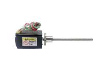 China Nema 11 (28mm) hybrid ball screw stepper motor 1.8° Step Angle Voltage 2.1 / 3.7V Current 1A，4 Lead Wires for sale