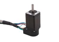 China NEMA 11 28mm Stepper Motor 1.8 Degree Step Angle With High Resolution Optical Encoder for sale