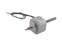 China Permanent Magnet Linear Stepper Motor 36mm 2 Phase Custom Through Shaft for sale