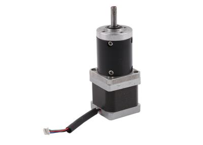China Customized D Output Shaft 36mm Diameter Planetary Gearbox With 42mm Hybrid Stepper Motor for sale