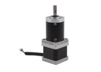China Customized D Output Shaft 36mm Diameter Planetary Gearbox With 42mm Hybrid Stepper Motor for sale