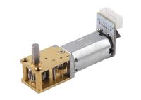 China 6V Small DC Gear Motor N20 N30 Worm Gear Reducer Motor With Encoder for sale