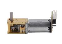 China 6V Small DC Gear Motor N20 N30 Worm Gear Reducer Motor With Encoder for sale