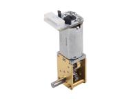 China 6V Small DC Gear Motor N20 N30 Worm Gear Reducer Motor With Encoder for sale