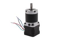 China Hybrid Geared Stepper Motor 42mm Nema 17 High Torque Stepper Motor With Planetary Gear Reducer for sale