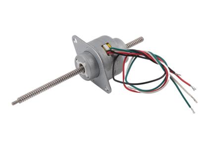 China Low Noise Linear Stepper Motor High Thrust 25mm With Through Shaft for sale