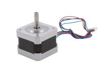 China Nema 17 Stepper Motor 1.8 Degree Step 42mm 2.2KG*cm With Round Shaft for sale
