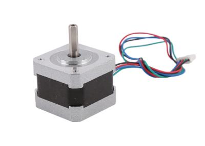 China Nema 17 Stepper Motor 1.8 Degree Step 42mm 2.2KG*cm With Round Shaft for sale
