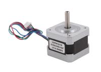 China Nema 17 Stepper Motor 1.8 Degree Step 42mm 2.2KG*cm With Round Shaft for sale