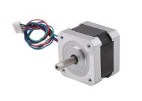 China Nema 17 Stepper Motor 1.8 Degree Step 42mm 2.2KG*cm With Round Shaft for sale