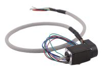 China Medical Equipment 2 Phase Hybrid Stepper Motor NEMA 8 1.8 Degree Square 20mm With Encoder for sale