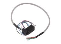 China Medical Equipment 2 Phase Hybrid Stepper Motor NEMA 8 1.8 Degree Square 20mm With Encoder for sale