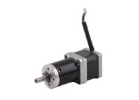 China Customizable D Out Shaft 36mm Diameter Planetary Gearbox With 42mm Hybrid Stepper Motor for sale