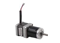 China Customizable D Out Shaft 36mm Diameter Planetary Gearbox With 42mm Hybrid Stepper Motor for sale
