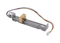 China 15mm Diameter Micro Slider Screw Length 90mm Micro Slider Stepper Motor Copper Slider With Bracket Linear Stepper Motor for sale