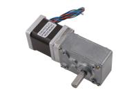 China Nema 14 Stepper Motor Gear Reduction Worm Gear DC Motor 12V Synchronizable Self Locking for sale