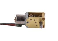 China Step angle 18°/gear ratio 5V DC 10mm Small Geared Stepper Motor PM With Worm Gear Box Gear ratio 1:21 to 1:1030 for sale