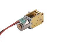 China Step angle 18°/gear ratio 5V DC 10mm Small Geared Stepper Motor PM With Worm Gear Box Gear ratio 1:21 to 1:1030 for sale