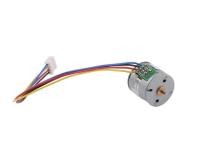 China Bipolar Drive 20mm Permanent Magnet Stepper Motor 24V With Metal Gears RoHS for sale