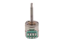 China M1.7 Lead Screw Stepper Motor 8mm 18° Step Angle Small Linear Stepper Motor PM for sale