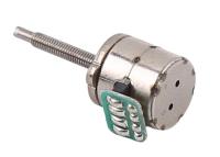 China M1.7 Lead Screw Stepper Motor 8mm 18° Step Angle Small Linear Stepper Motor PM for sale